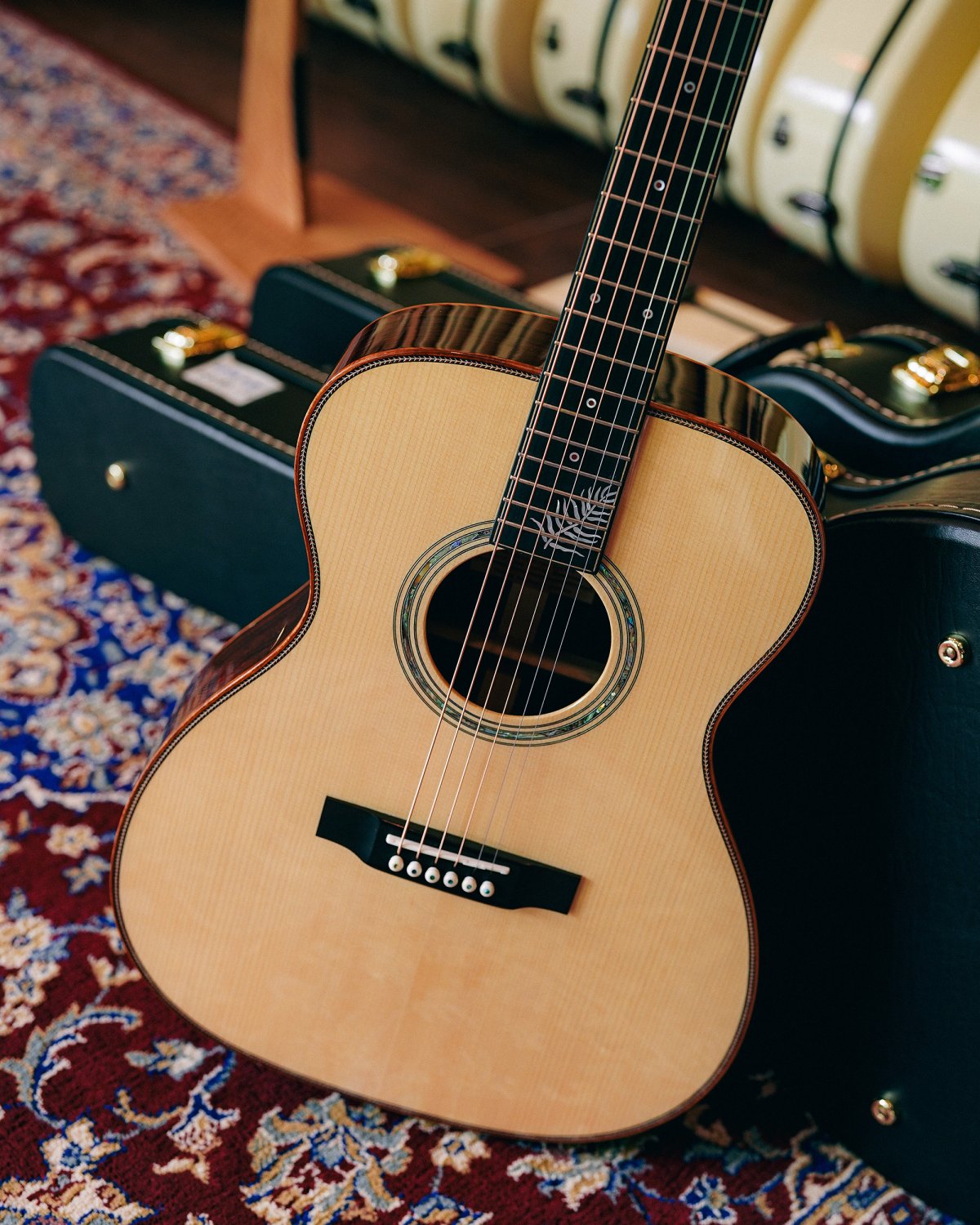 Herman OM9 True Vintage 1930 (Custom) 5A Solid German Spruce + Solid ...