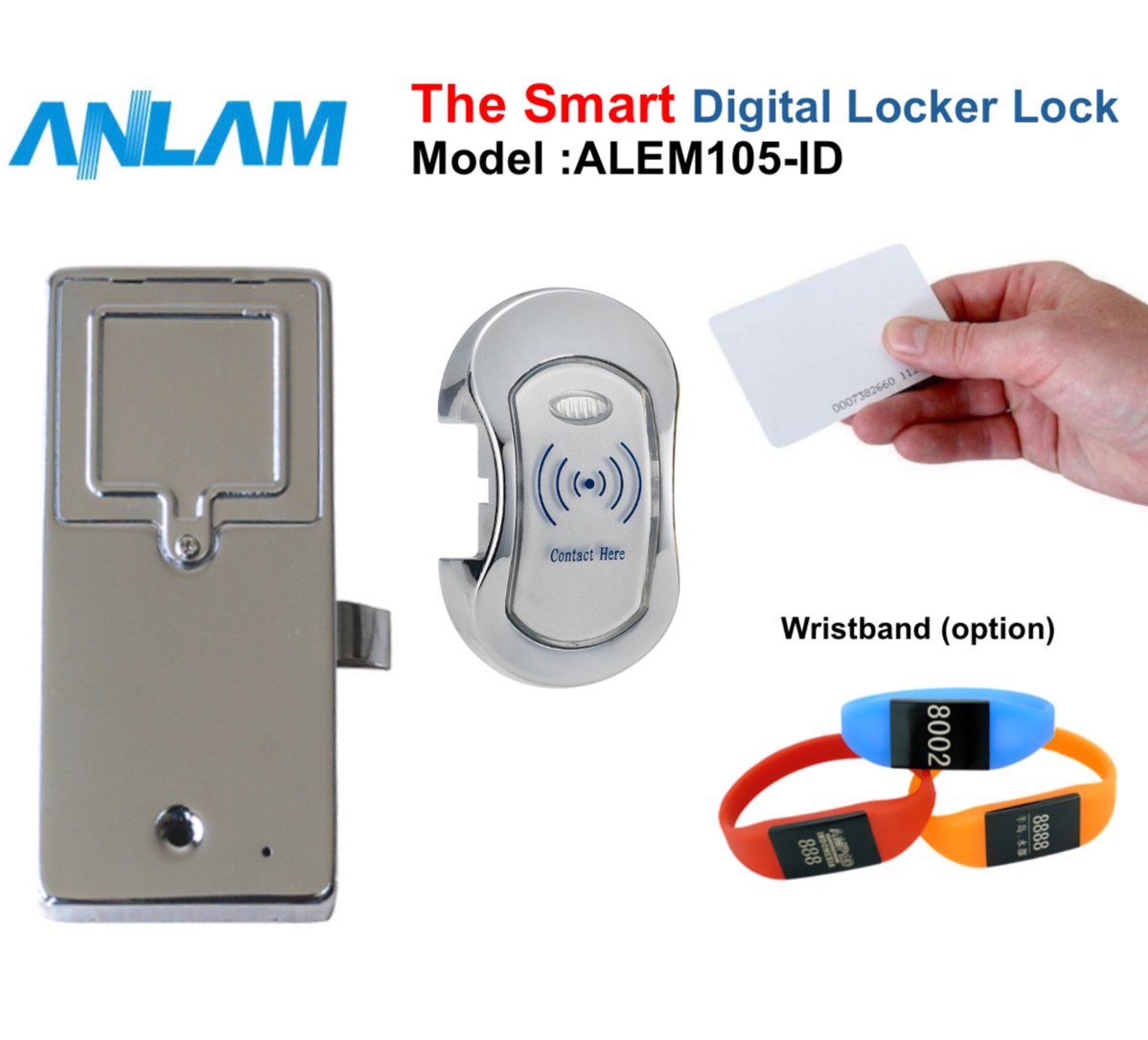 กุญแจตู้ล็อคเกอร์ รุ่น ALEM139-ID