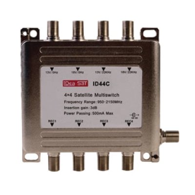 อุปกรณ์ตัดต่อรุ่น ID 4X4 C ยี่ห้อ IDEASAT