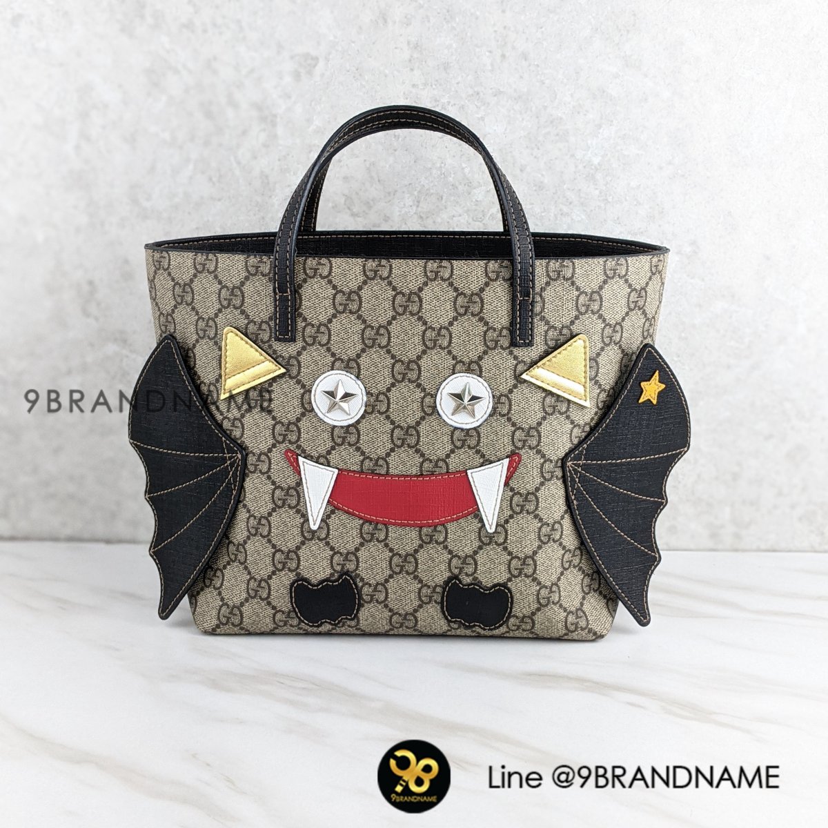 GUCCI Kid Bat Tote Batman - Authentic bag Size : 8 - 9brandname