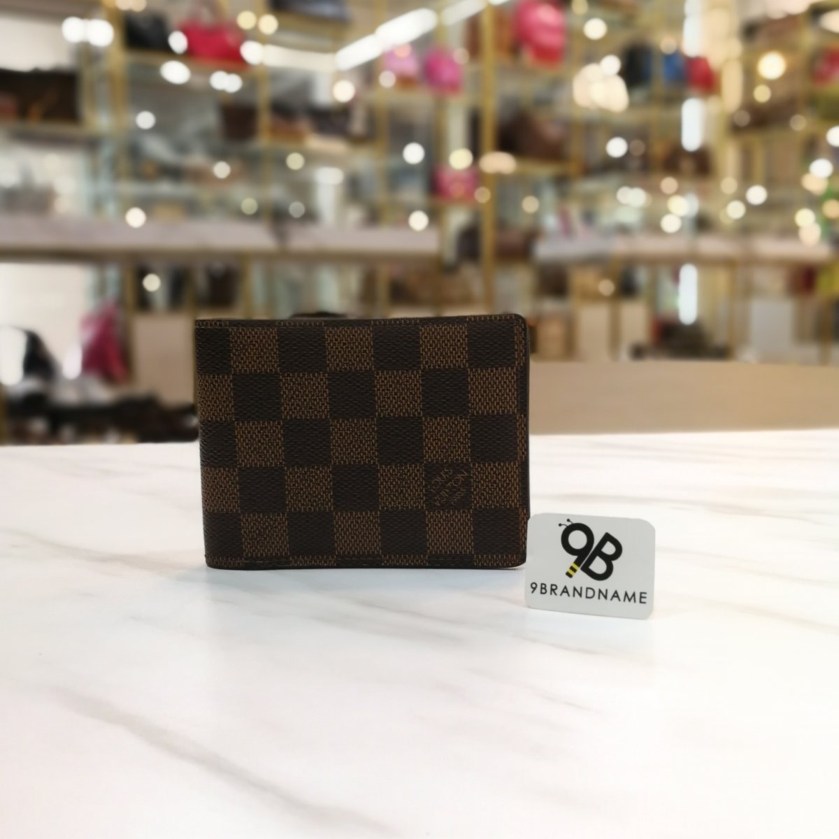 Louis Vuitton Mens Wallet Damier Ebene - 9brandname