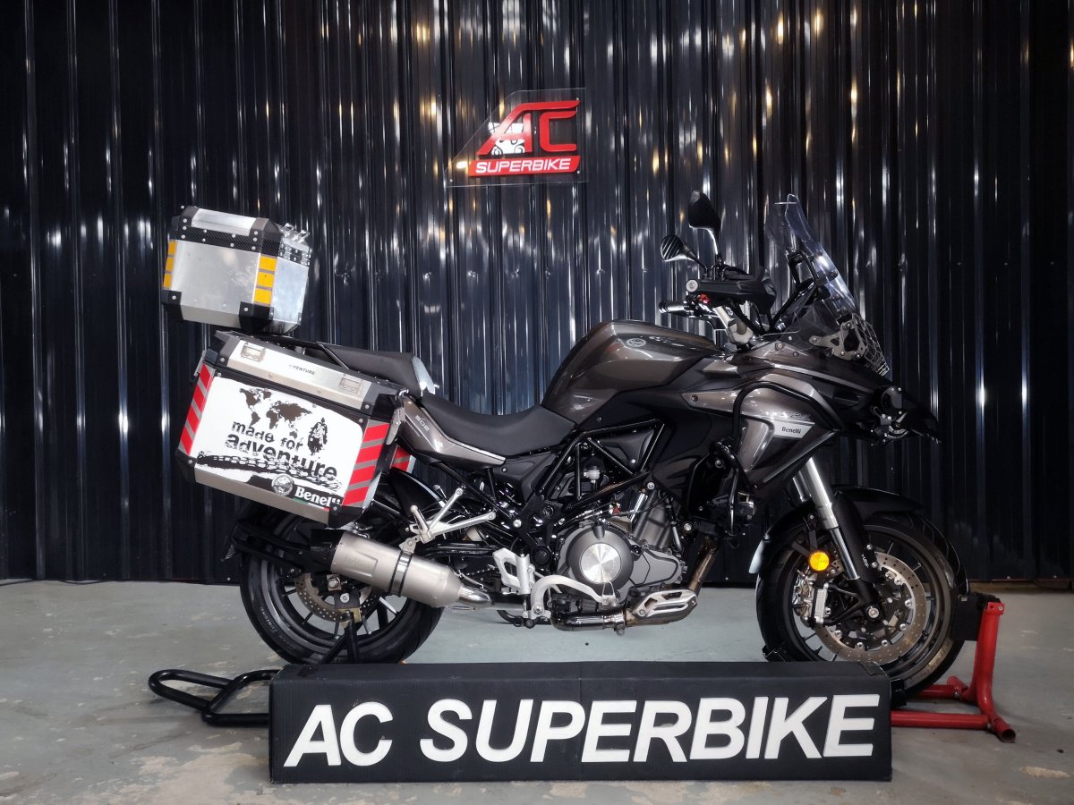 Benelli TRK502 สีเทา ปี17 (ปิดการขาย) - acsuperbike