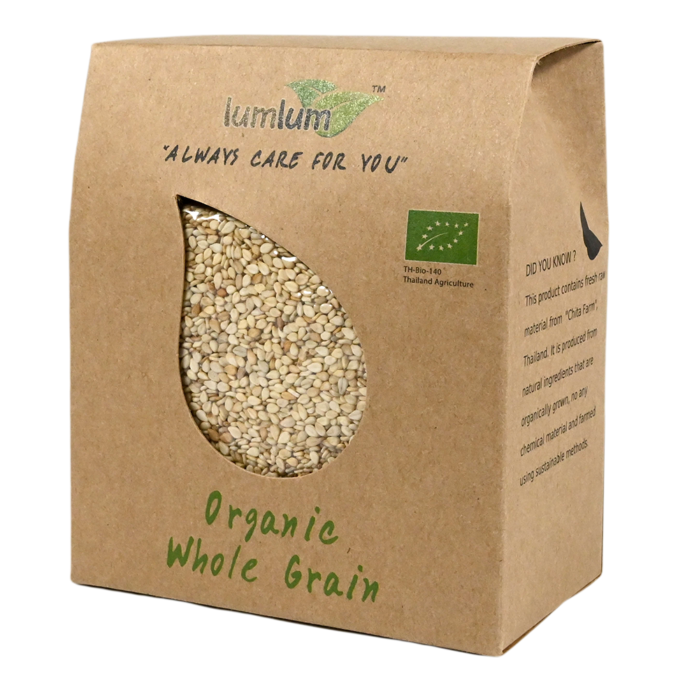 Organic White Sesame (Lumlum by Chita Organic Food)
