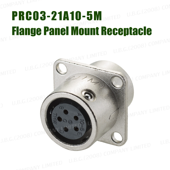 Circular Military Connectors - PRC03-21A10-5M | Tajimi - ubg-2008