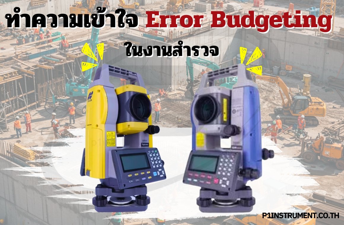 ทำความเข้าใจ Error Budgeting ในงานสำรวจ