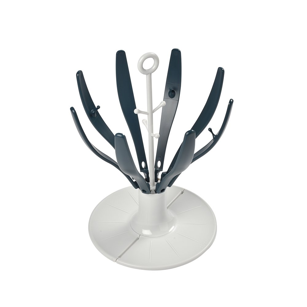 Flower Foldable Drying Rack - DARK BLUE - beabathailand