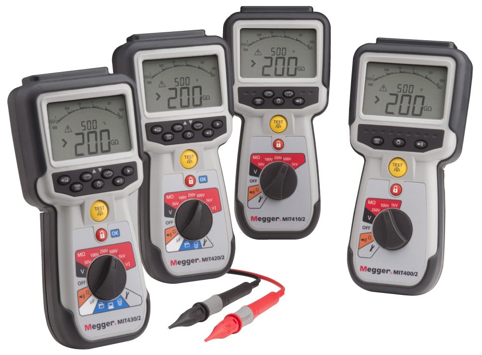 MIT400/2 series CAT IV INSULATION TESTERS FOR ELECTRICAL AND INDUSTRIAL ...