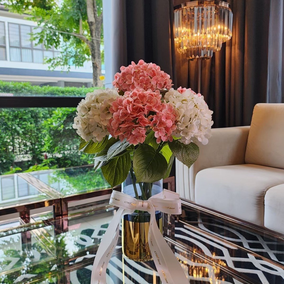 HYDRANGEA BRONDIE VASE - atmodecor