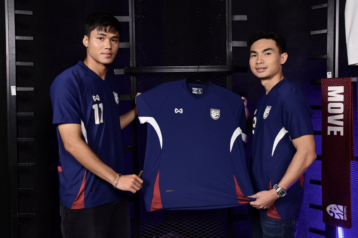 วอริกซ์ เปิดตัวเสื้อทีมชาติไทย 2024/25 ชูคอนเซ็ปต์ EVERY MOVE MATTERS