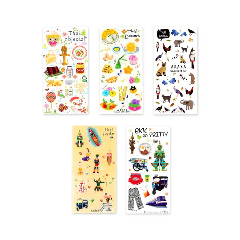 Thai Identity Sticker | Muse Shop by Museum Siam