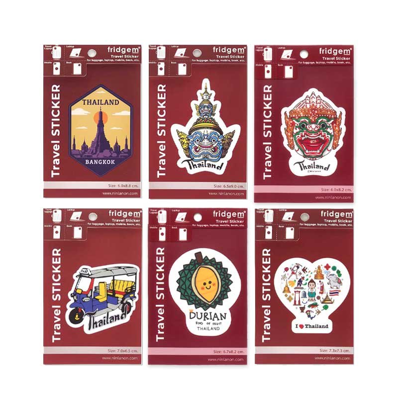 สติกเกอร์ท่องไทย | Muse Shop by Museum Siam - museshop