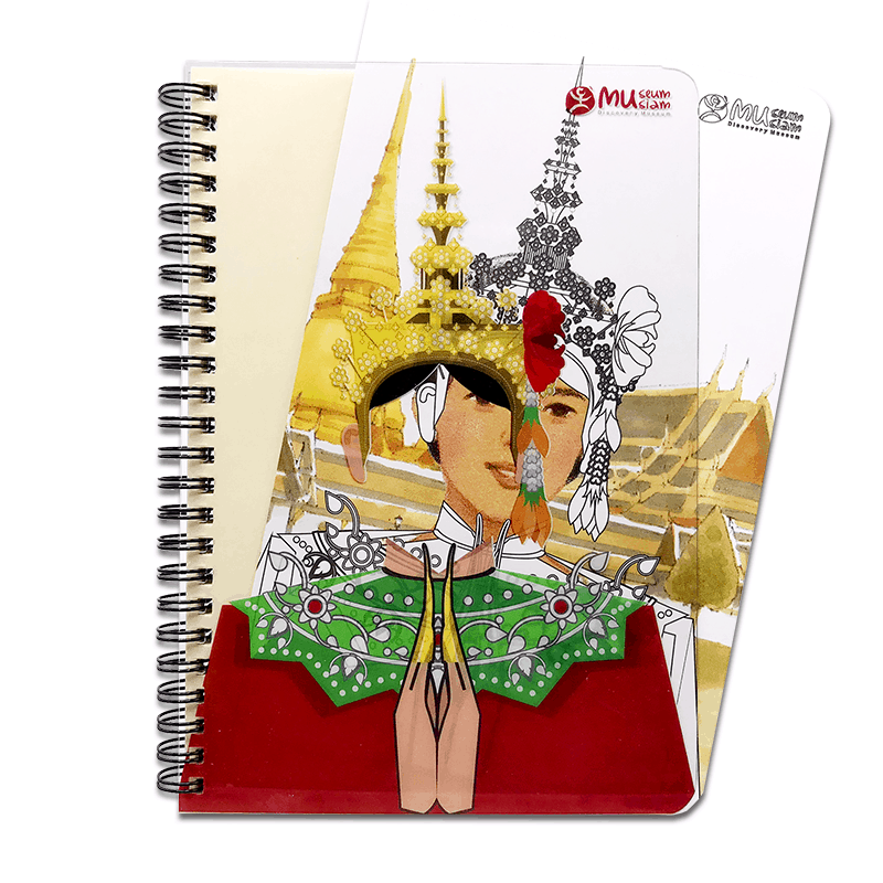 A5 Notebook - Thai Traditional Dancer | Muse Shop by Museum Siam