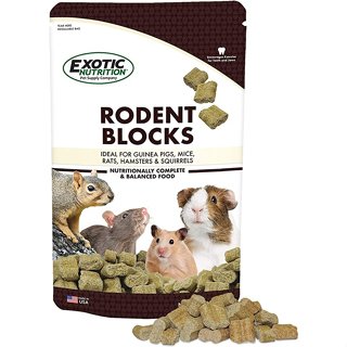 Exotic Nutrition Rodent Blocks 1 LB - exoticnutrition-thailand