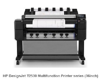 HP DesignJet T2530 36in PS MF Printer