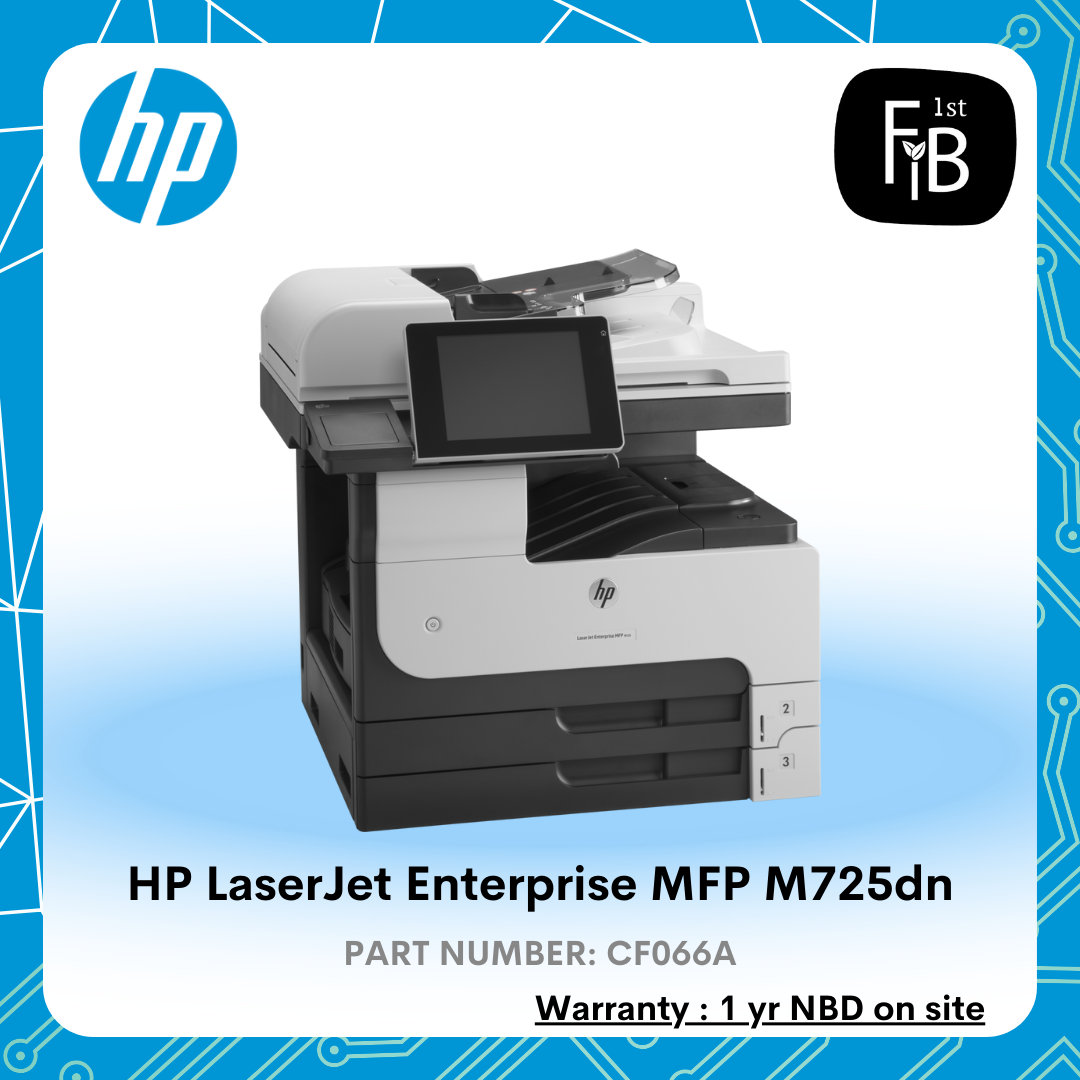 HP LaserJet Enterprise MFP M725dn - firstinterbusiness
