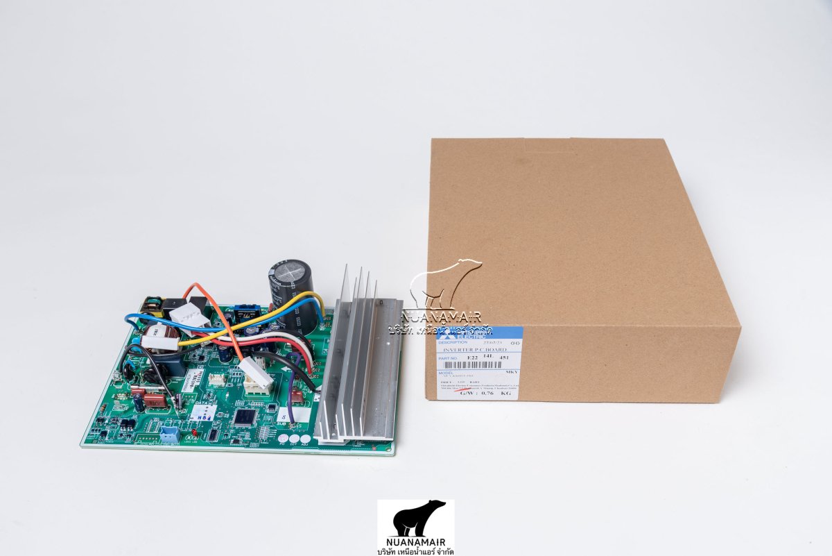 E2214L451 แผงบอร์ดคอยล์ร้อน (อินเวอร์เตอร์) สำหรับแอร์มิตซู