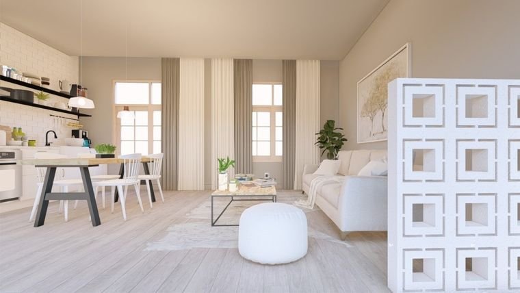 “บล็อคตกแต่ง Double Square Block” กับงานตกแต่งภายในแบ่งพื้นที่ความเป็น ...