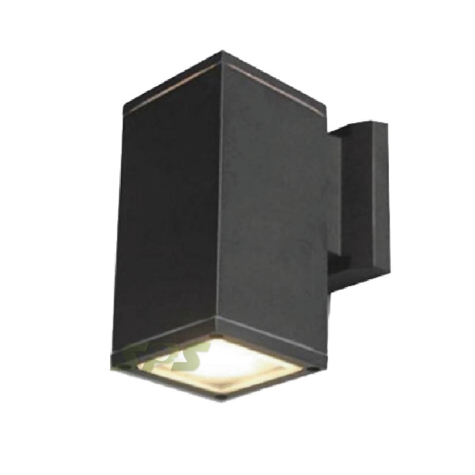 LED WALL LAMP 1WAY E27 SQUARE - supersavelighting