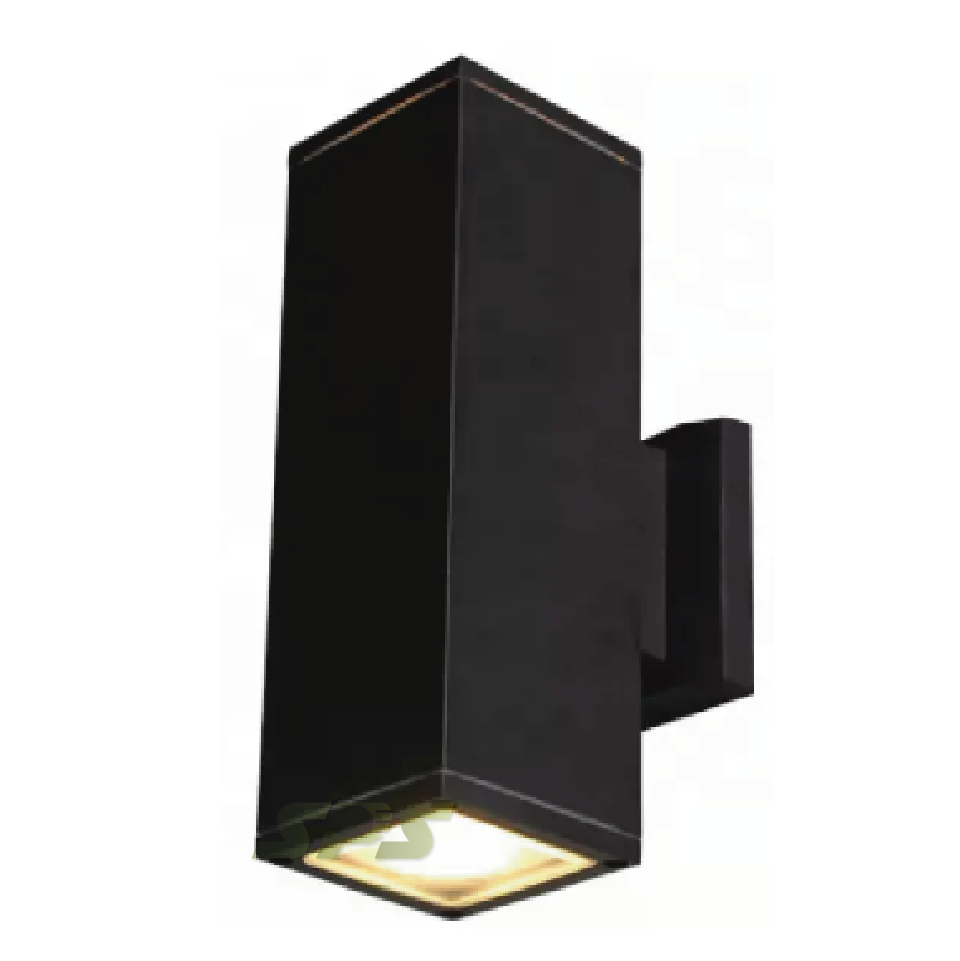 LED WALL LAMP 2WAY E27 SQUARE - supersavelighting