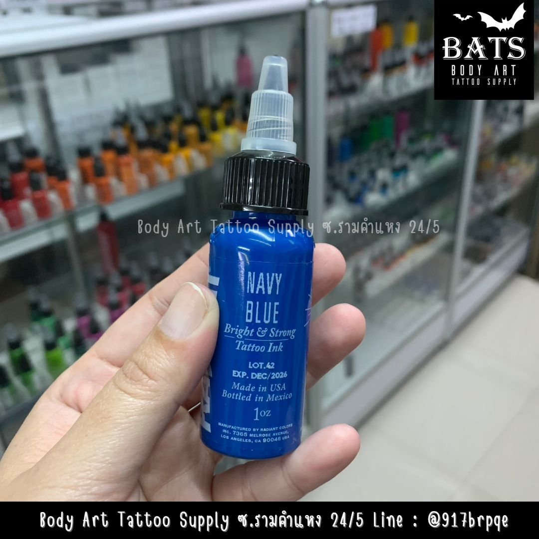 Navy Blue 1 oz. (Radiant) - inkmasterbkk
