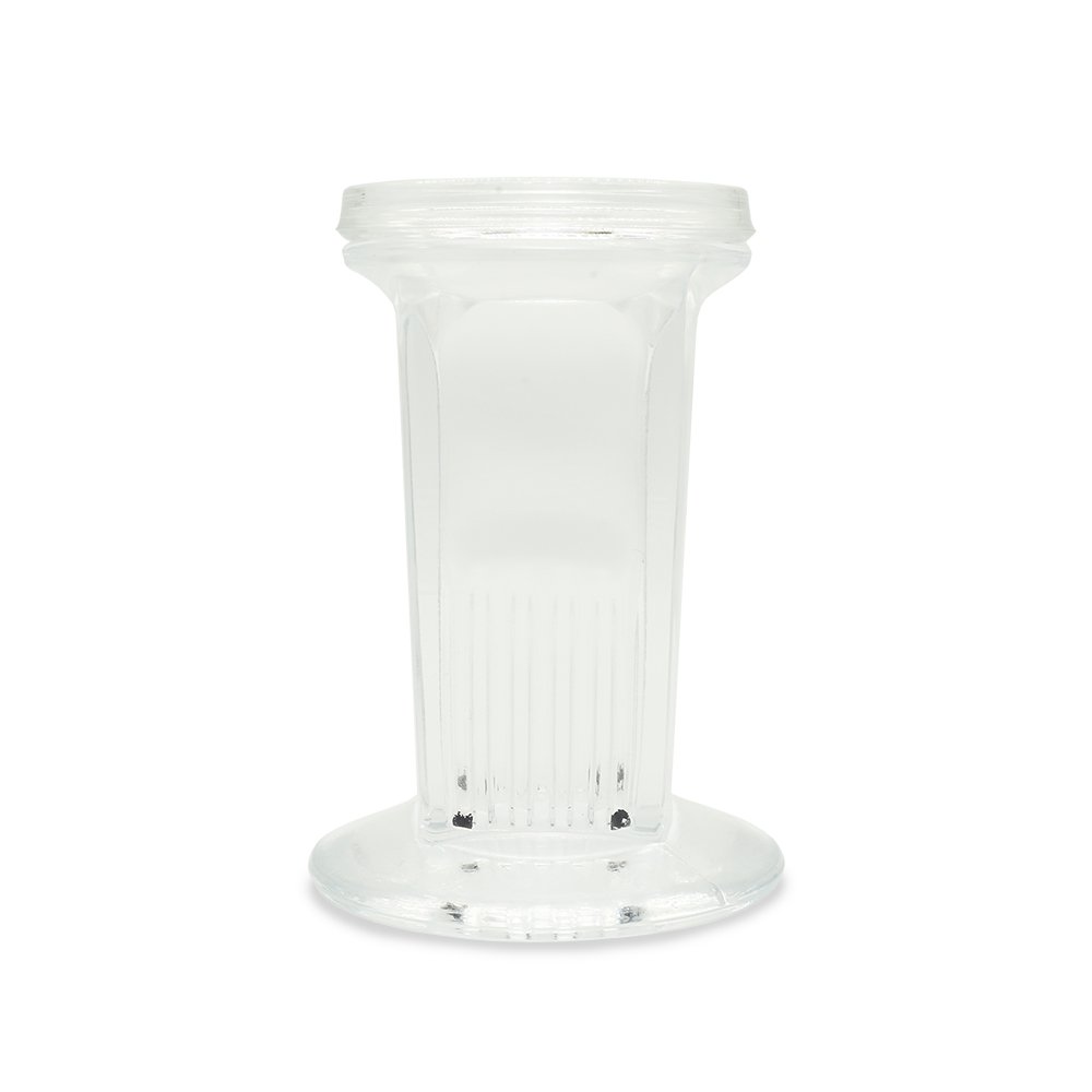 Staining jar (Coplin) ฐาน+ฝาแก้วกลม 10'S