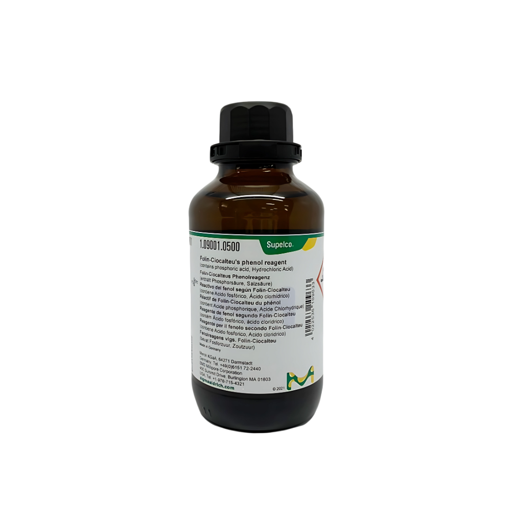 Folin-Ciocalteu's phenol reagent #109001, Merck - unionsci