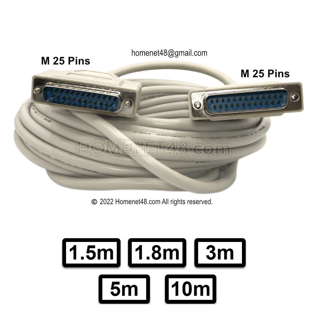 สาย Parallel Printer สายเครื่องปริ้น หัวผู้-ผู้
