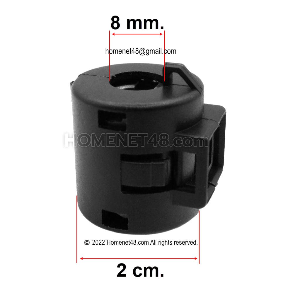ตัวกรองสัญญาณรบกวน เฟอร์ไรต์ (Ferrite) ลด Noise - homenet48