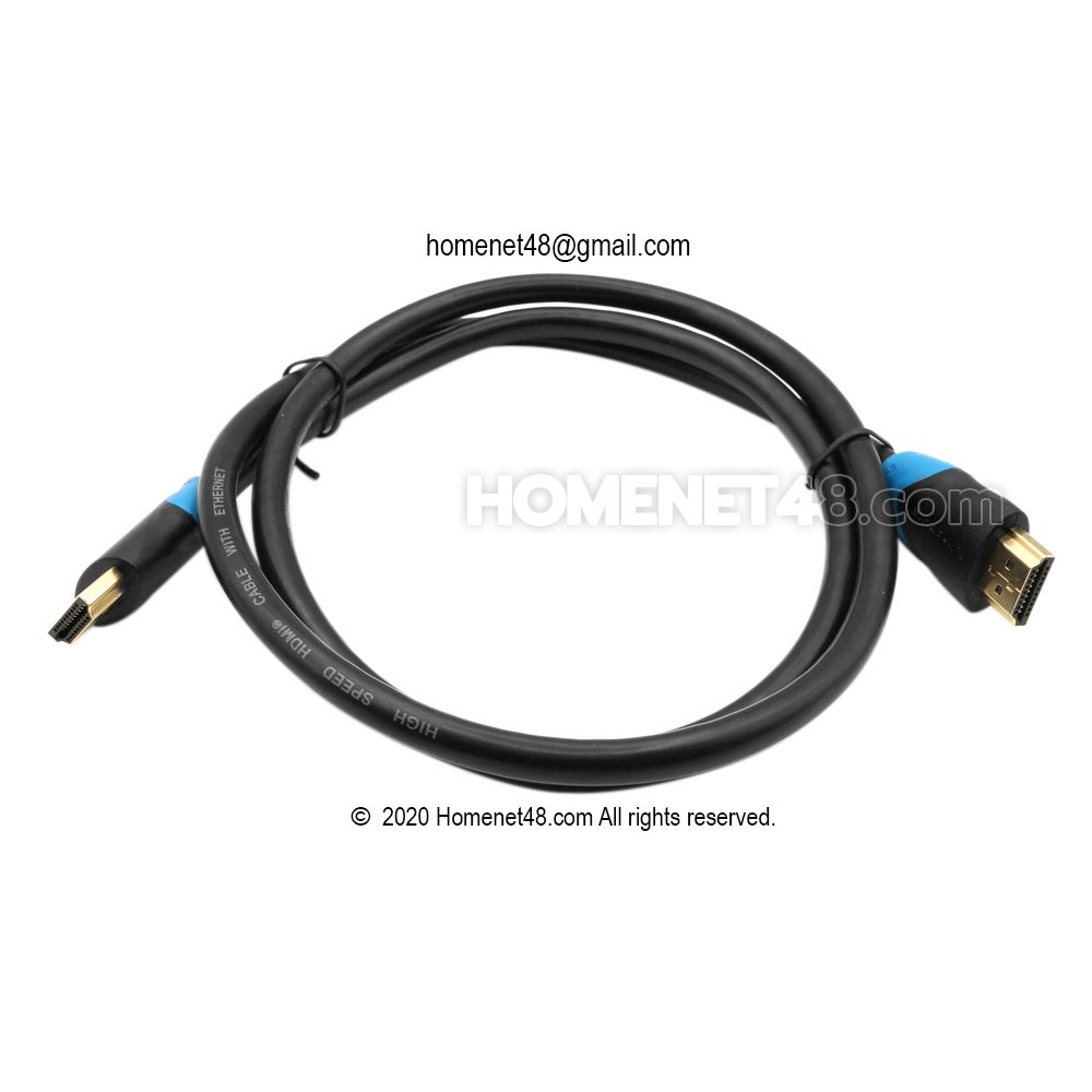 สาย HDMI 2.0 4K@60Hz (3D UHD) 18Gbps Deluxe - homenet48