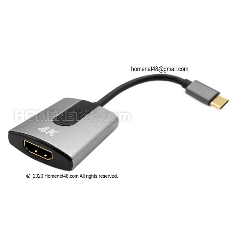 สายแปลง USB Type-C to HDMI (4Kx2K) iPad Macbook