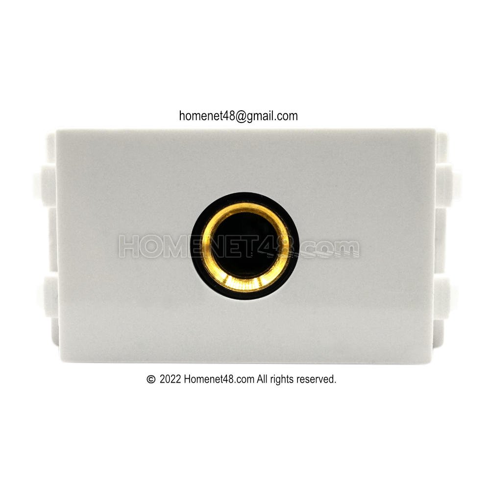 เต้ารับ HDMI (4K) USB VGA AV ใส่หน้ากาก Pana ได้ - homenet48