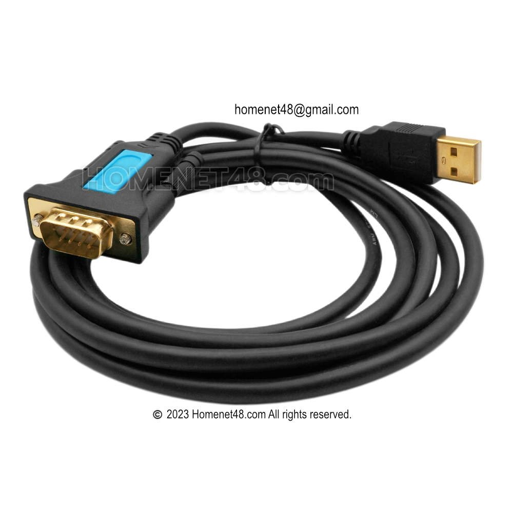 USB to RS232 | 2Chips (FT232RL + SP213) หัวทอง - homenet48