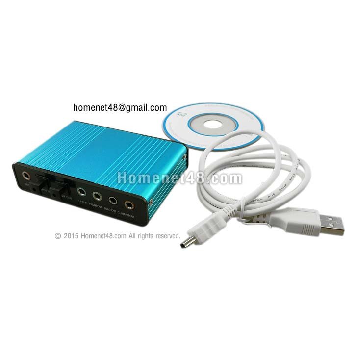 USB Sound คุณสมบัติครบถ้วน แยกลำโพงได้ตามจริง - homenet48