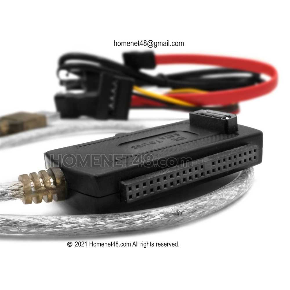 USB to IDE/SATA สายแปลงฮาร์ดดิสก์ เป็น USB