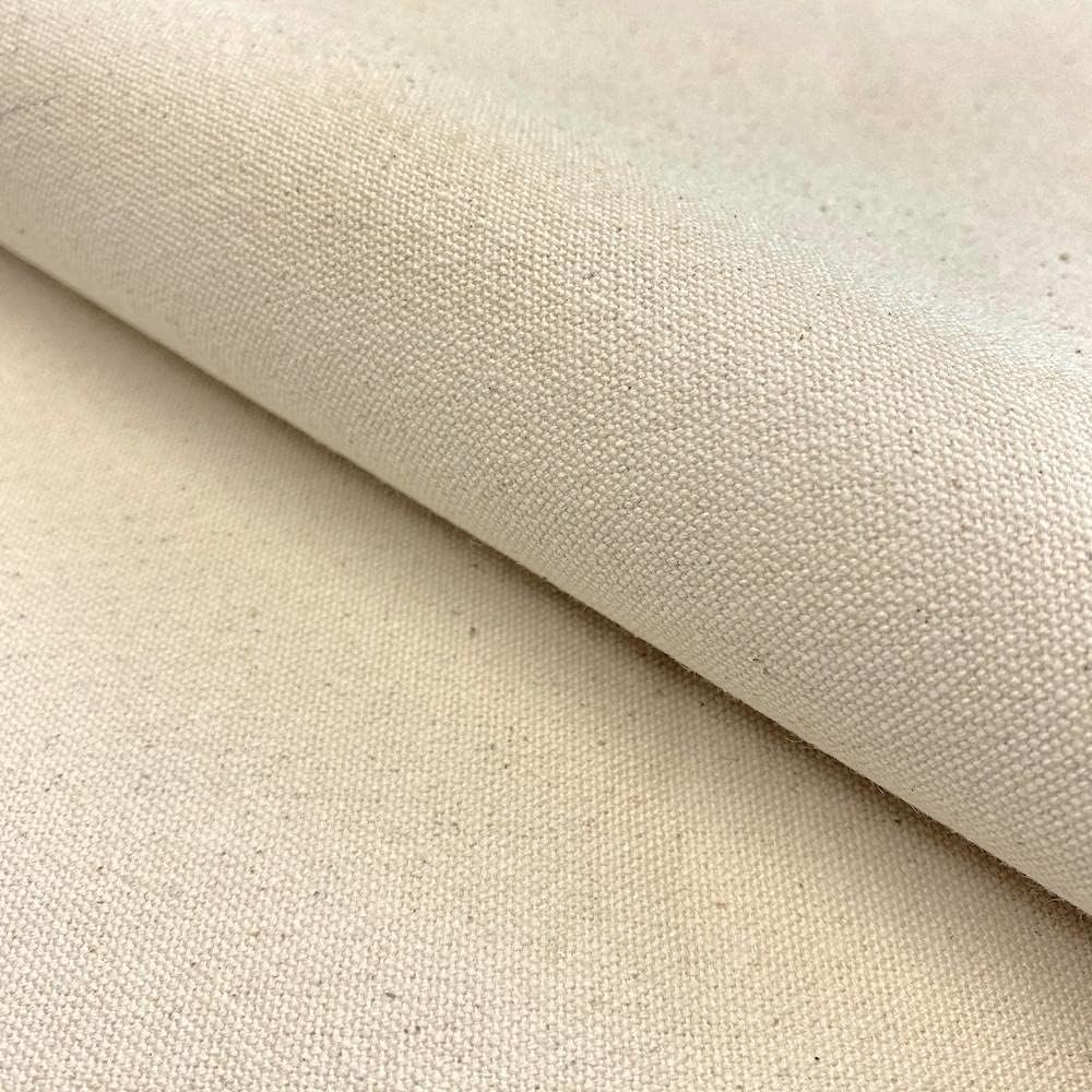 COTTON DUCK CANVAS / 390 GSM - 12OZ UNPRIMED