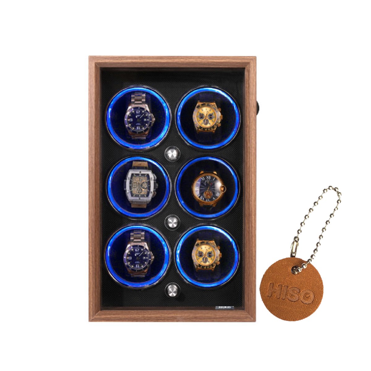 เครื่องหมุนหน้าตรงโชว์นาฬิกา AUTO รุ่น VT6-E