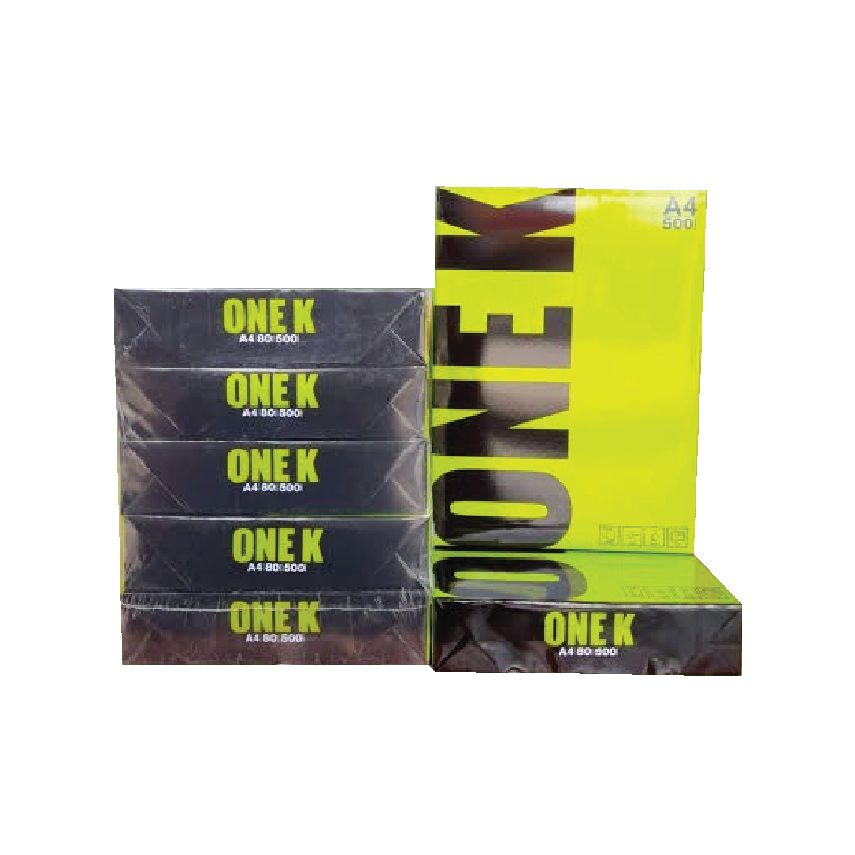 กระดาษถ่ายเอกสาร ONE K (70 G) 500 แผ่น