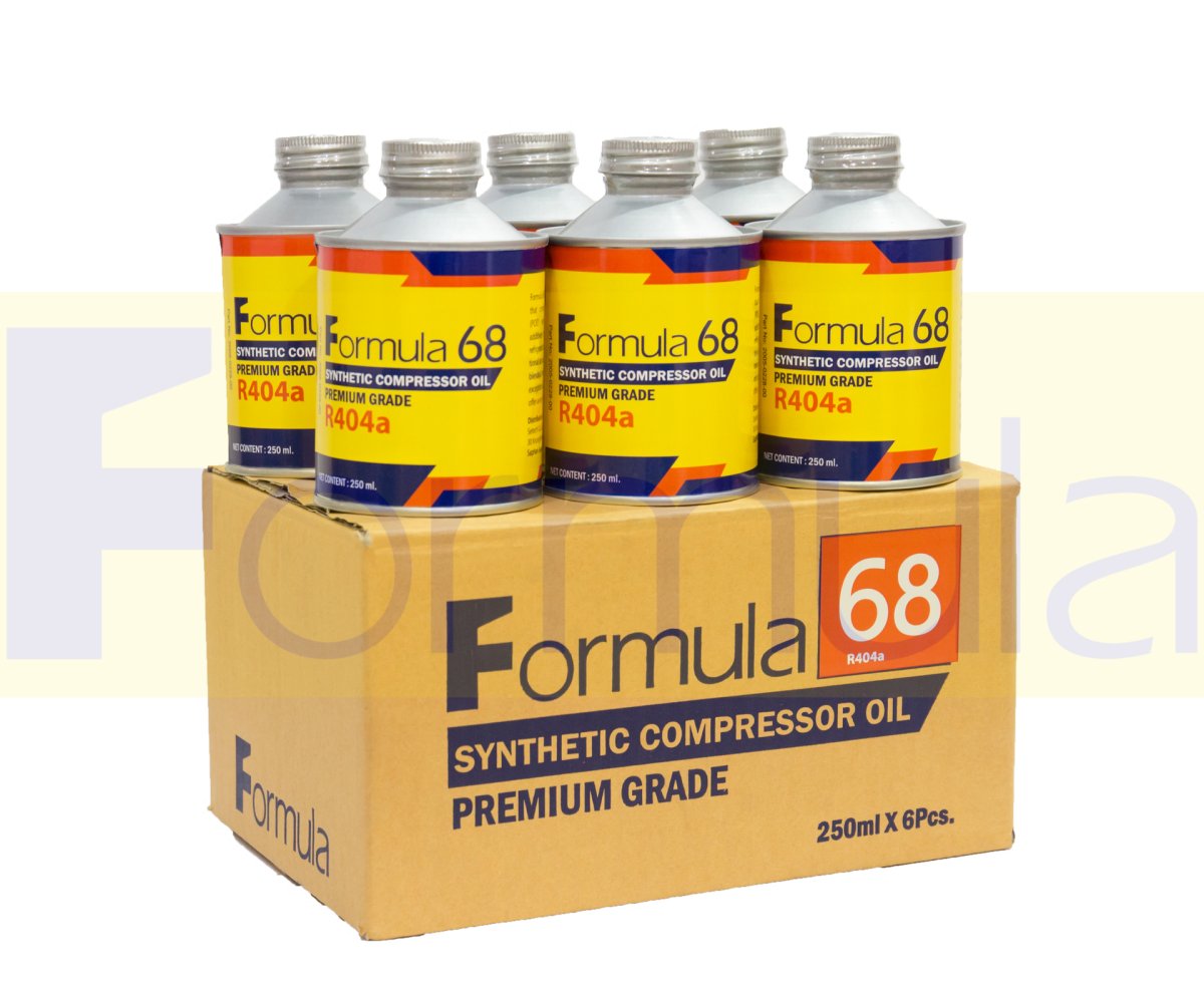 FORMULA-68 (R-404a)(250ml.) COMPRESSOR OIL - formula