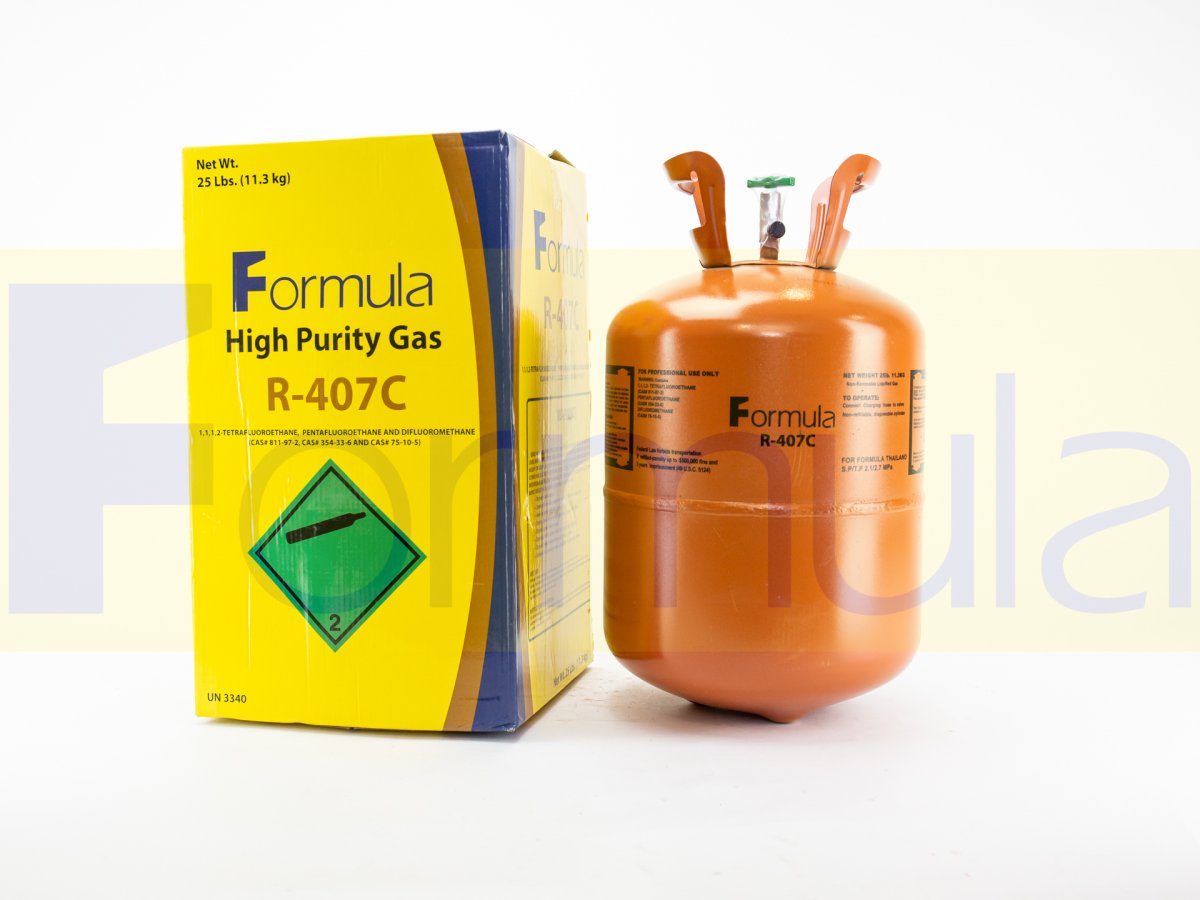 น้ำยาแอร์ (R-407c)(11.3kg.) FORMULA - formula