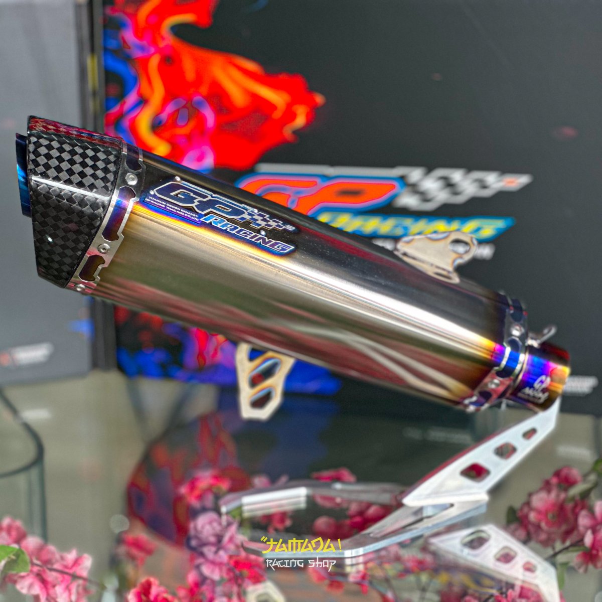 ท่อสูตร GP racing ปากคาร์บอน FORZA350 ระหว่างปี2020-ปัจจุบัน - tamadaracing