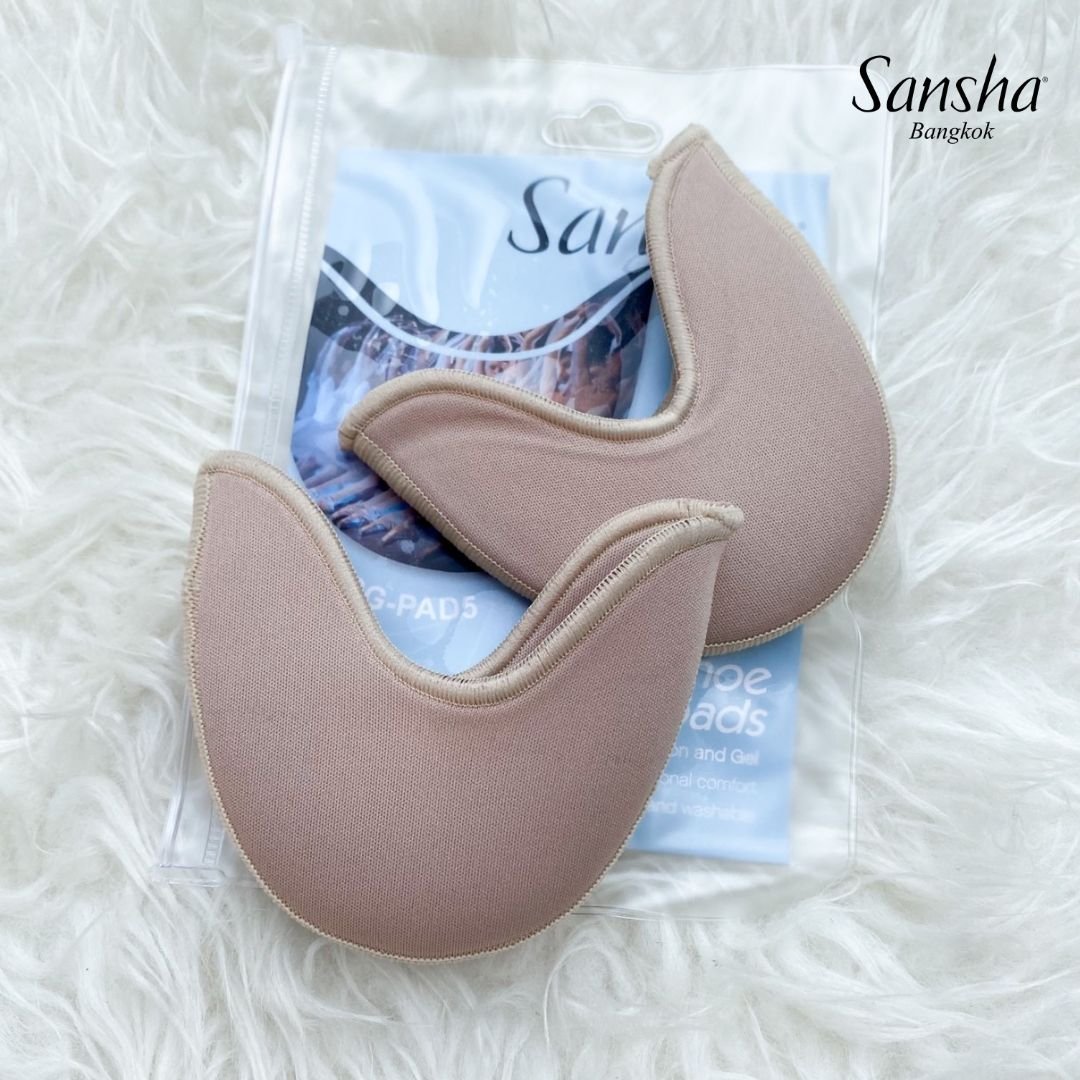 Pointe shoe toe pads Cotton and Gel Exceptional comfort Light and ...