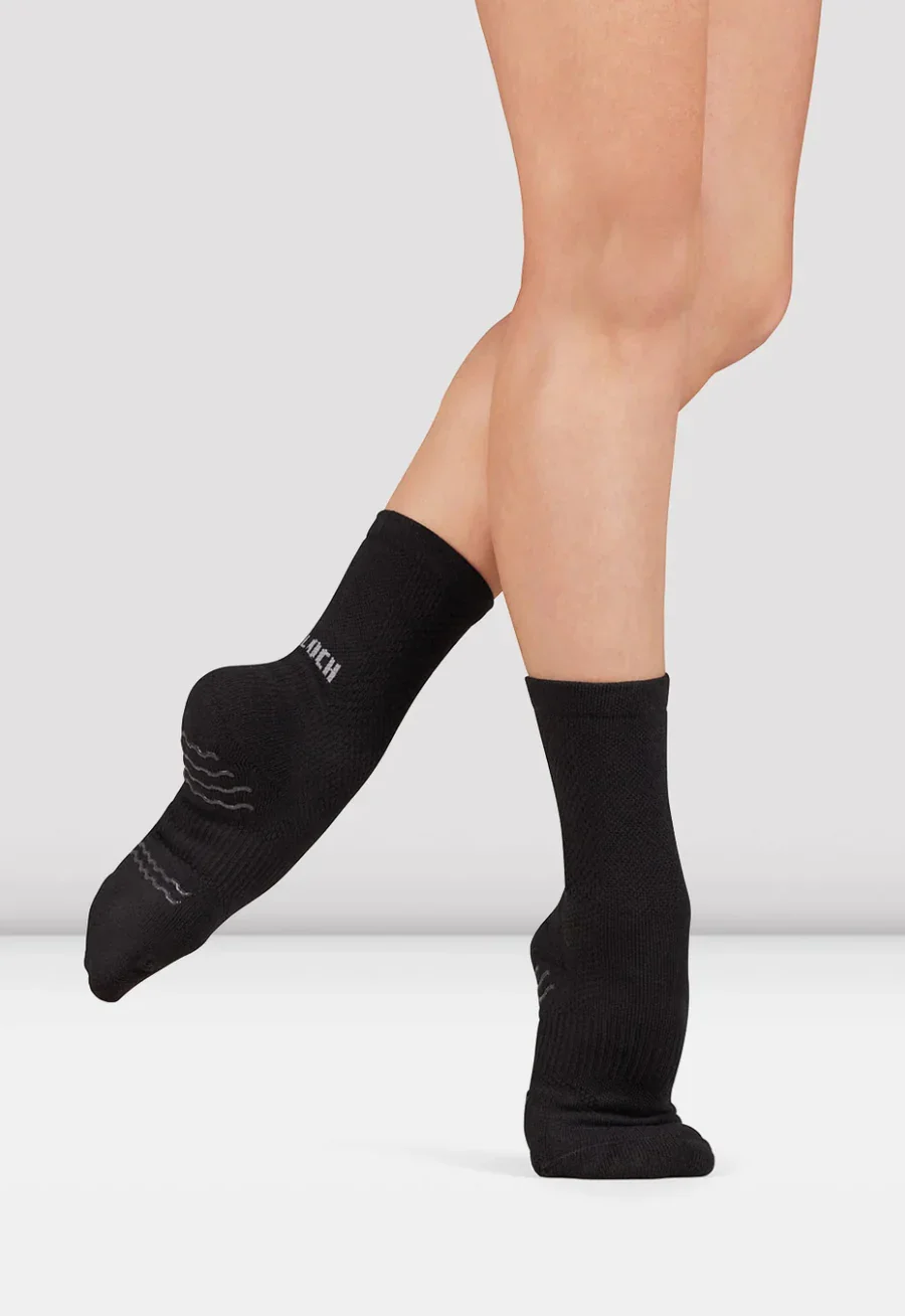 A1200 Blochsox Dance Socks in Black
