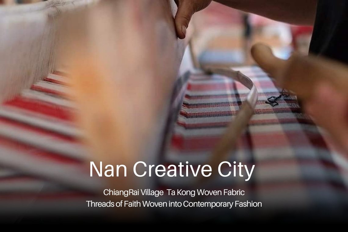 Ta Kong fabric of Chiang Rai Village : Threads of Faith Woven into ...