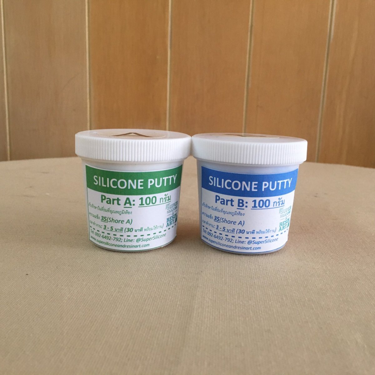 ซิลิโคน พุตตี้ (Silicone Putty) แม่พิมพ์ซิลิโคนแบบปั้น