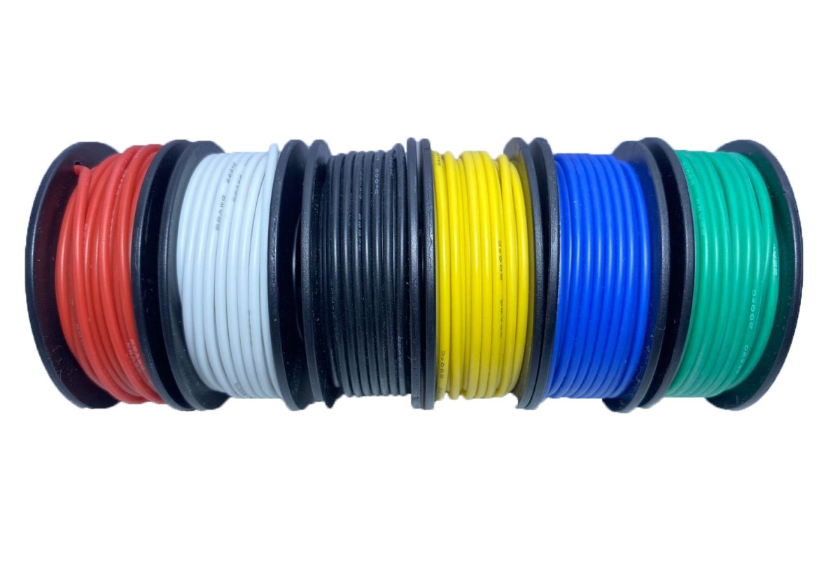 สายไฟซิลิโคนอ่อน 22 AWG