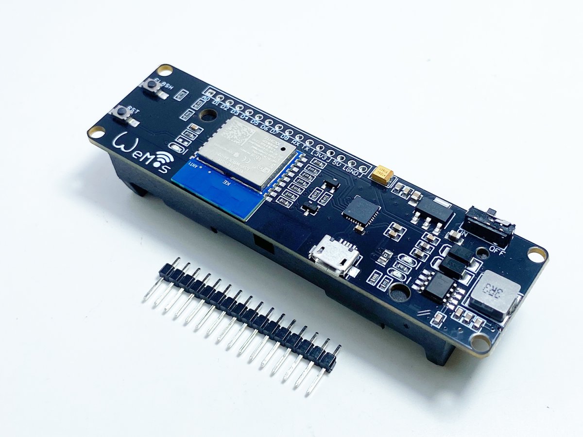 ESP-WROOM-02 Socket ฺBattery 18650 พร้อมวงจรชาร์จในตัวบอร์ด - basic-robot