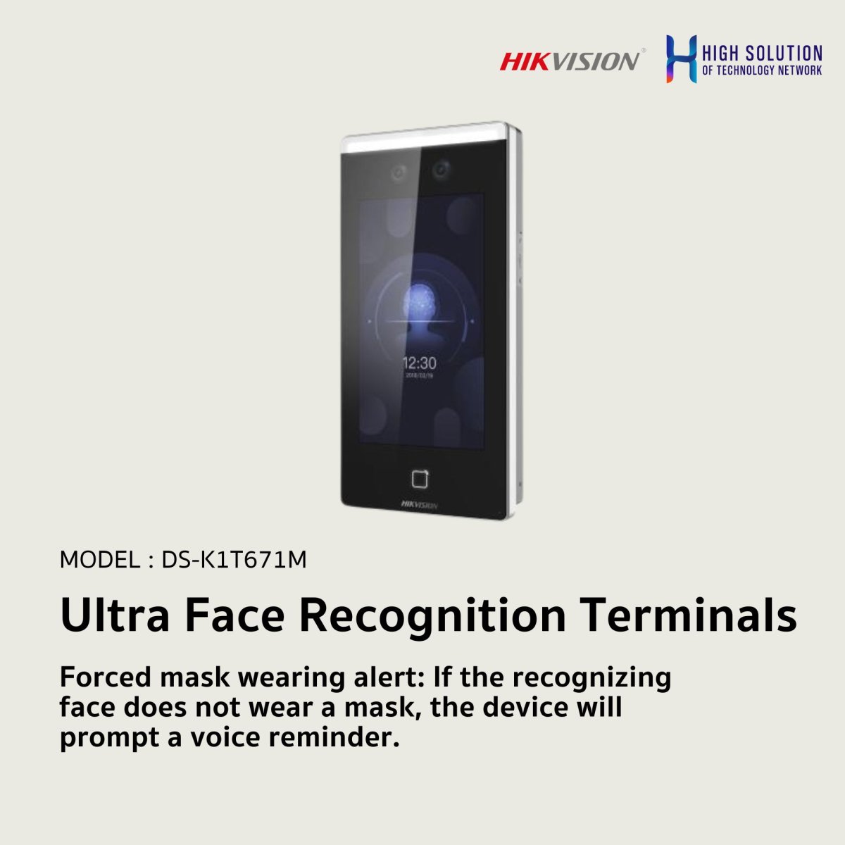 DS-K1T671M HIKVISION Pro Series Face Access Terminal - Access Control ...