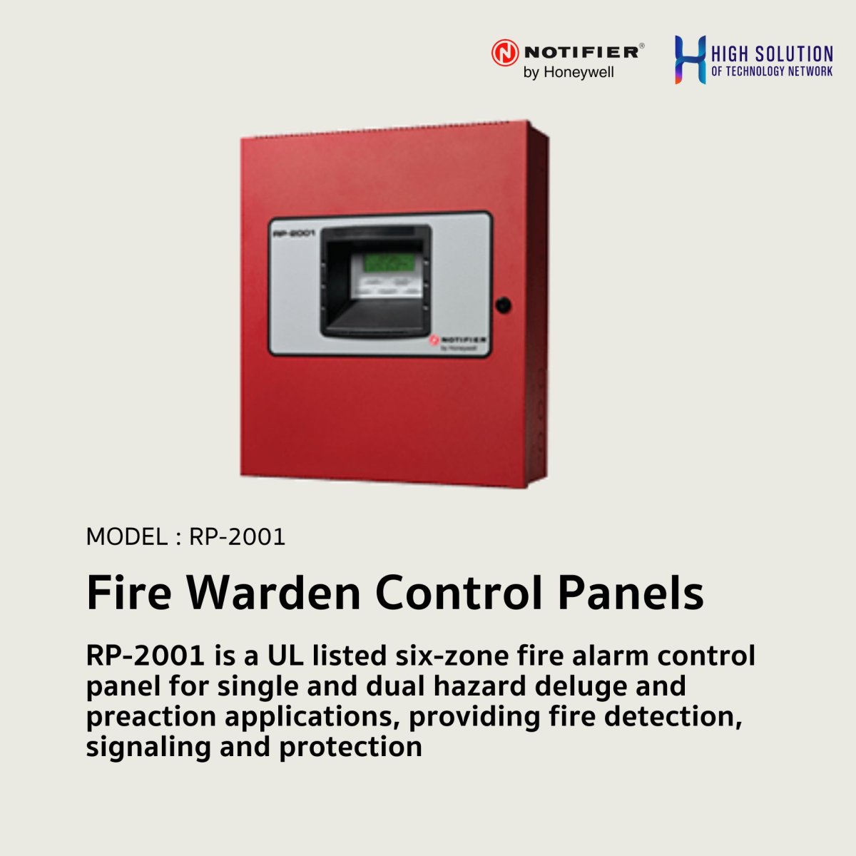 RP-2001 NOTIFIER Conventional Releasing