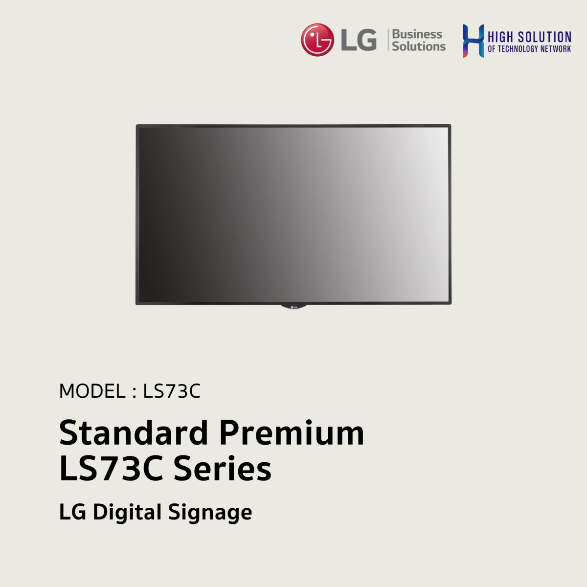 LG Digital Signage FHD ( 55",49",42" ) LS73C Series - hstn
