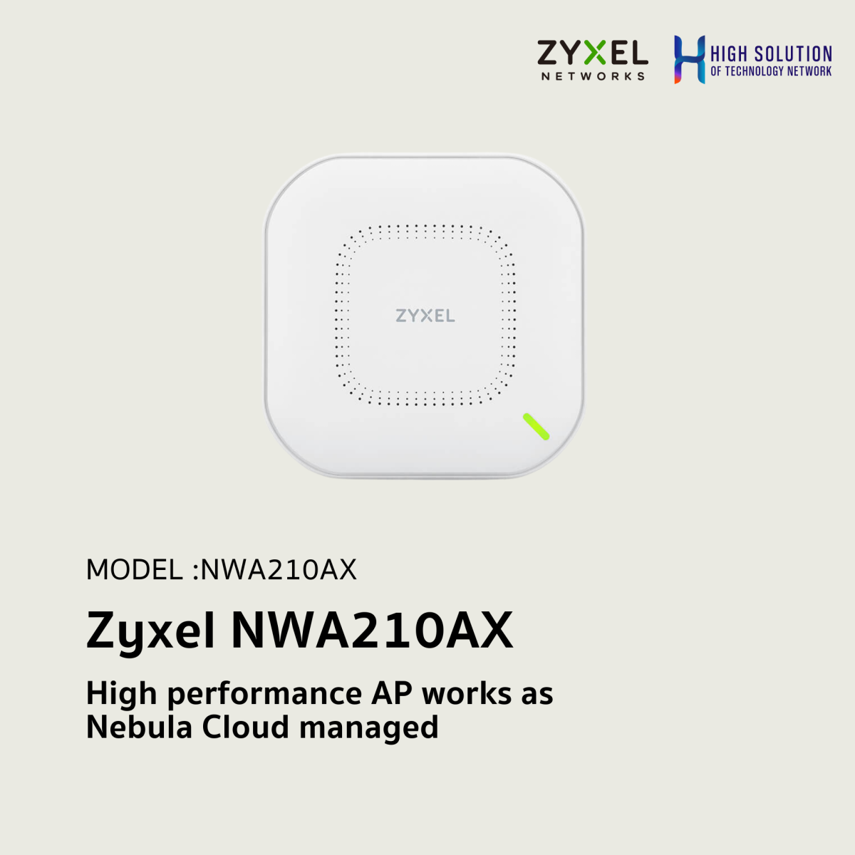 NWA210AX Zyxel Wireless AX2975 (WiFi 6), 4x4 (5G) + 2x2 (2.4G) Network ...